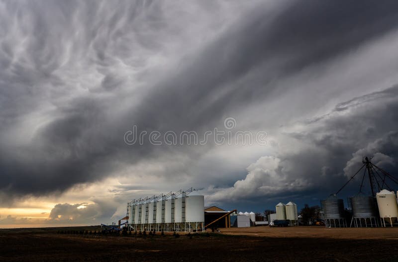 Prairie Storm Clouds stock photo. Image of prairies - 269772382