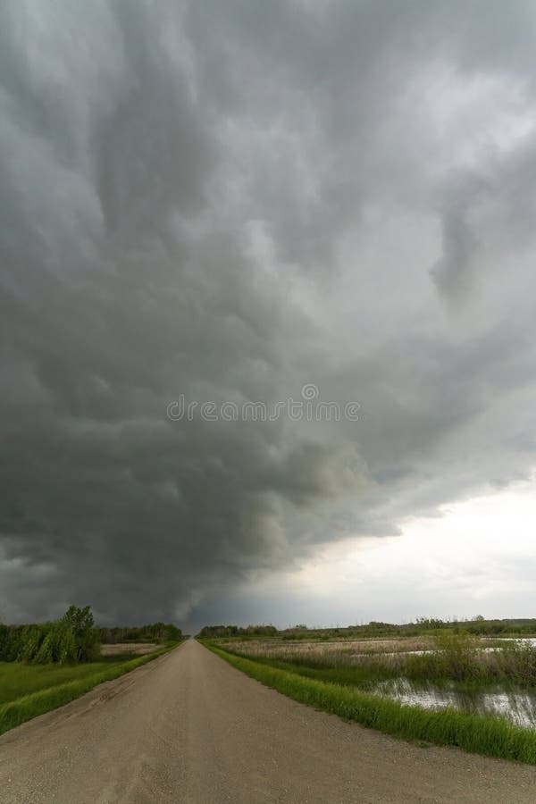 Prairie Storm Clouds stock image. Image of dramatic - 269772533
