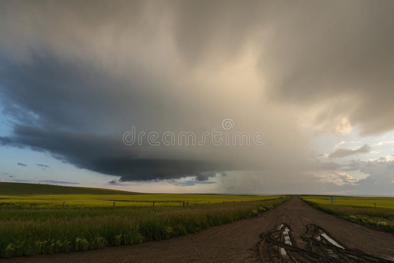 Prairie Storm Clouds stock image. Image of prairie, great - 269772747