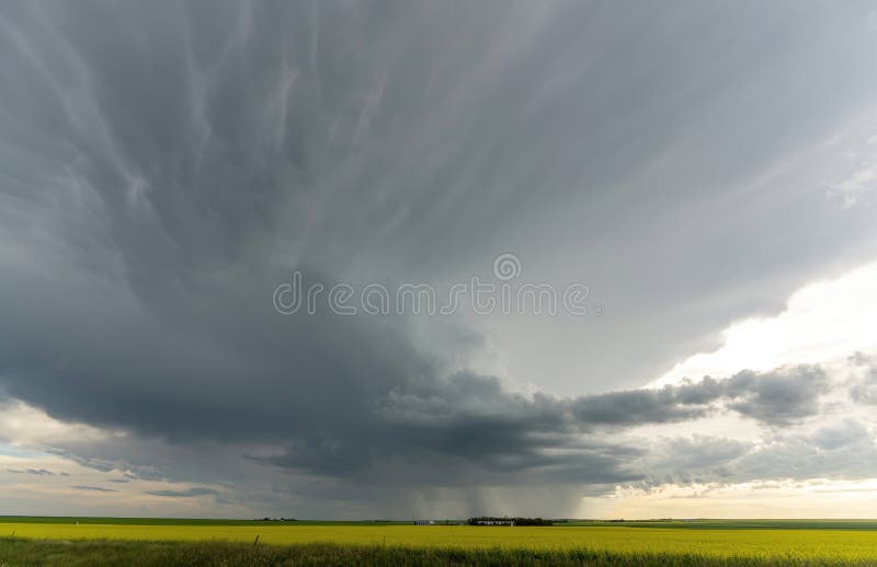 Prairie Storm Clouds stock photo. Image of scenes, countryside - 269772778