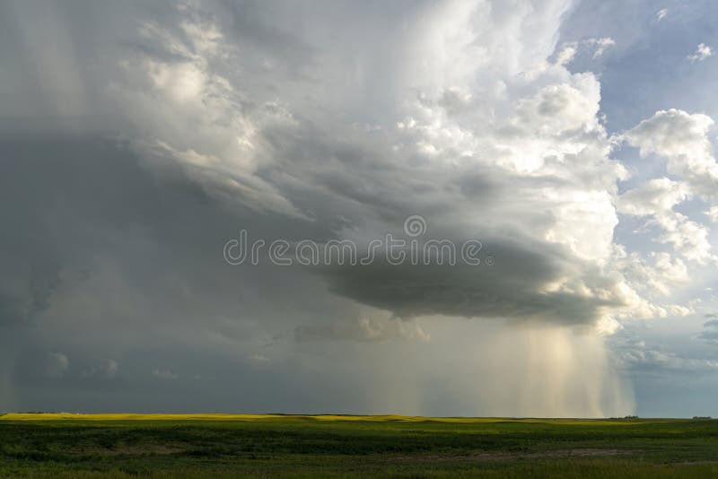 Prairie Storm Clouds stock photo. Image of stormy, gloomy - 269772840