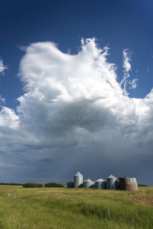 Prairie Storm Clouds stock image. Image of storms, gloomy - 269772995