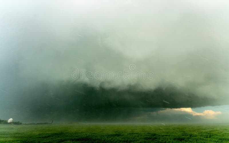 Prairie Storm Clouds stock image. Image of tornadic - 269773011