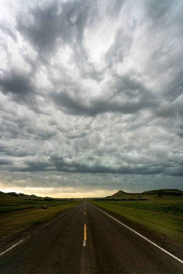 Prairie Storm Clouds stock photo. Image of summer, thunderstorm - 269773090