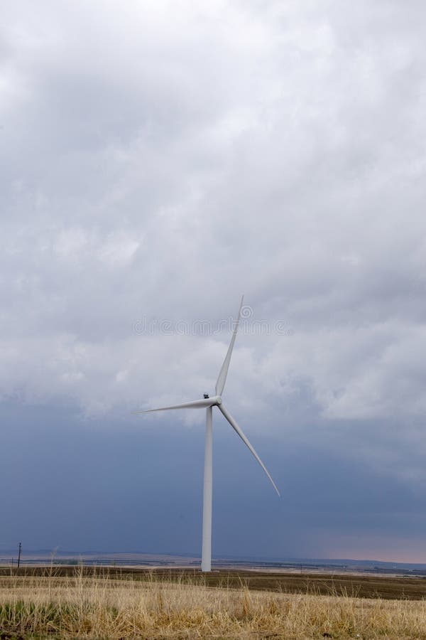 Prairie Wind Farm stock photo. Image of farm, sustainability - 150152082