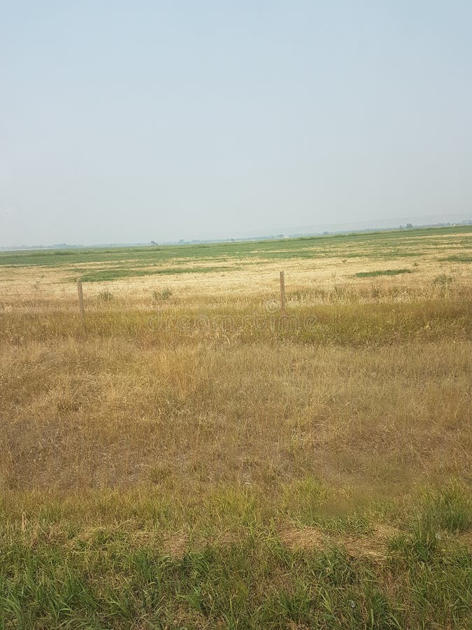 Prairies Needing Some Rain Showers Very Dry Stock Photo - Image of ...