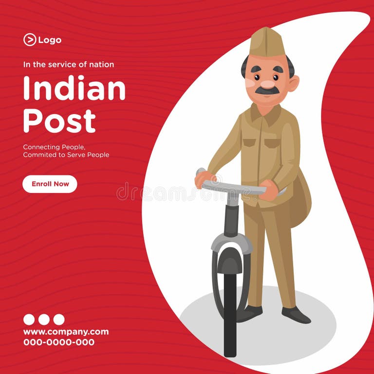 Indian Postman Cartoon Stock Illustrations – 46 Indian Postman Cartoon ...