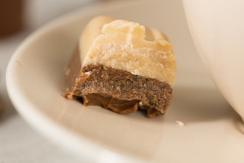 Praline and coffee stock photo. Image of black, close - 90200382