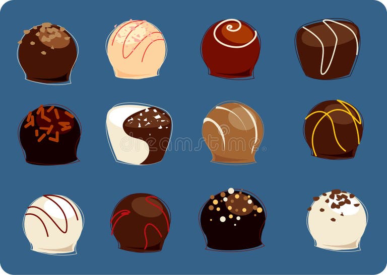 Pralines Stock Illustrations – 512 Pralines Stock Illustrations ...