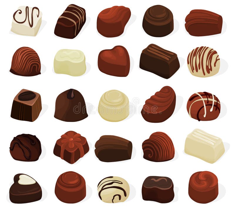 Pralines Stock Illustrations – 397 Pralines Stock Illustrations ...