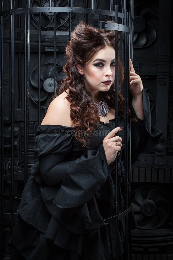 Pralle Frau auf Casting stockbild. Bild von menschlich - 105346865