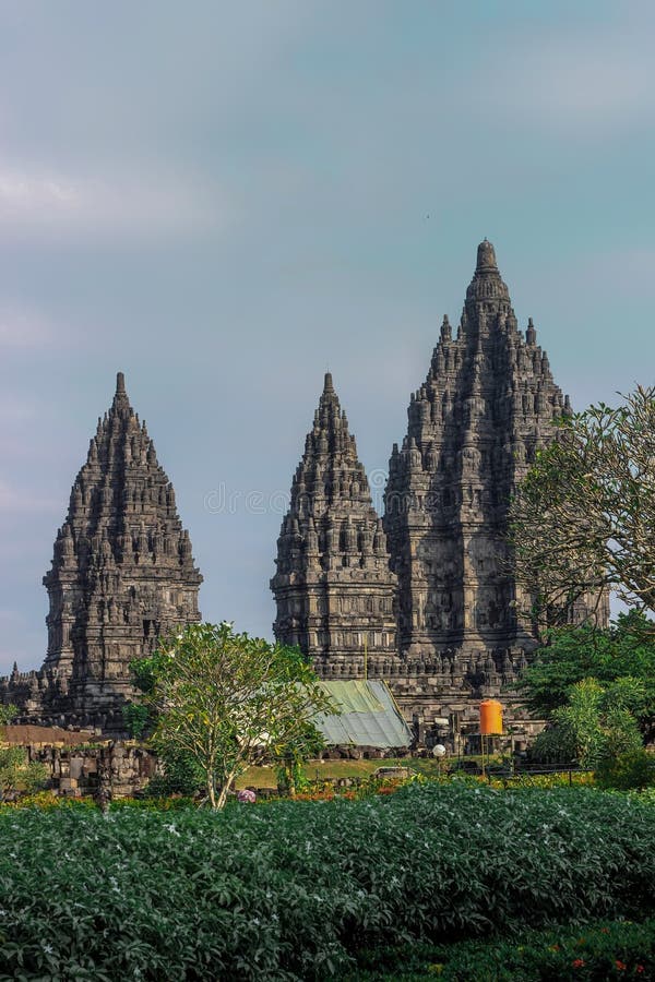 Prambanan Tample in the Daytime Stock Image - Image of nature, view ...
