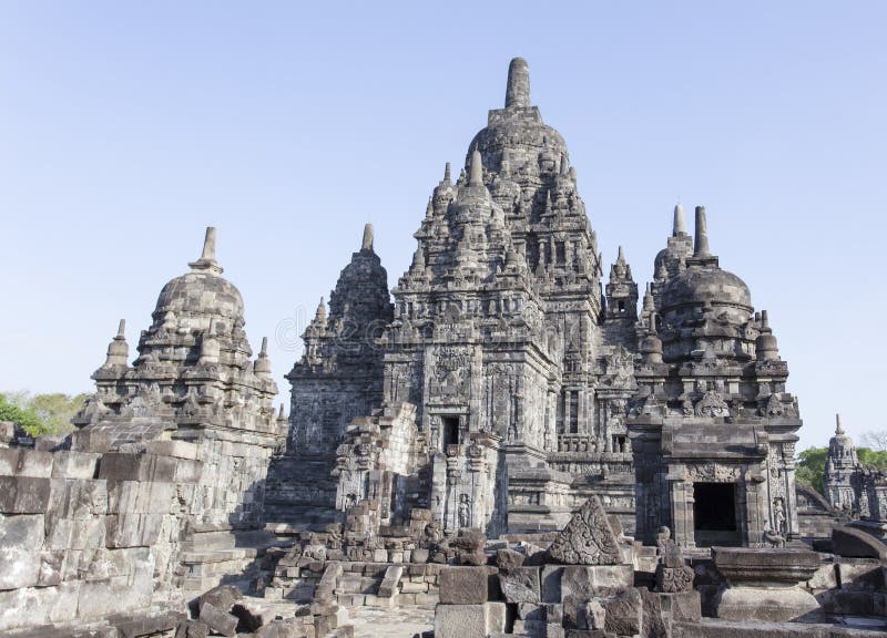 Prambanan Tempel I Yogyakarta Arkivfoto - Bild av hinduiskt, landmärke ...