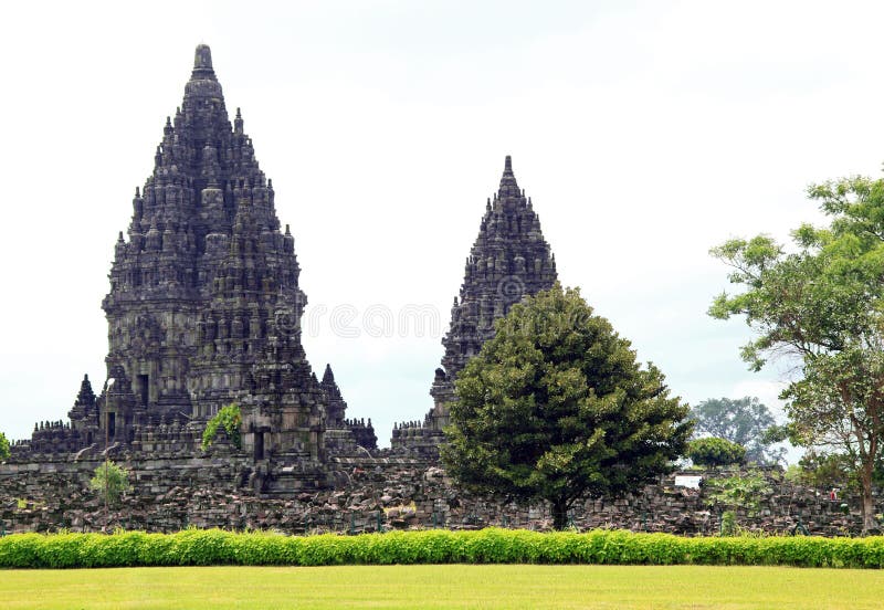 Tempelruine Prambanan, Yogyakarta, Java, Indonesien Stockbild - Bild ...