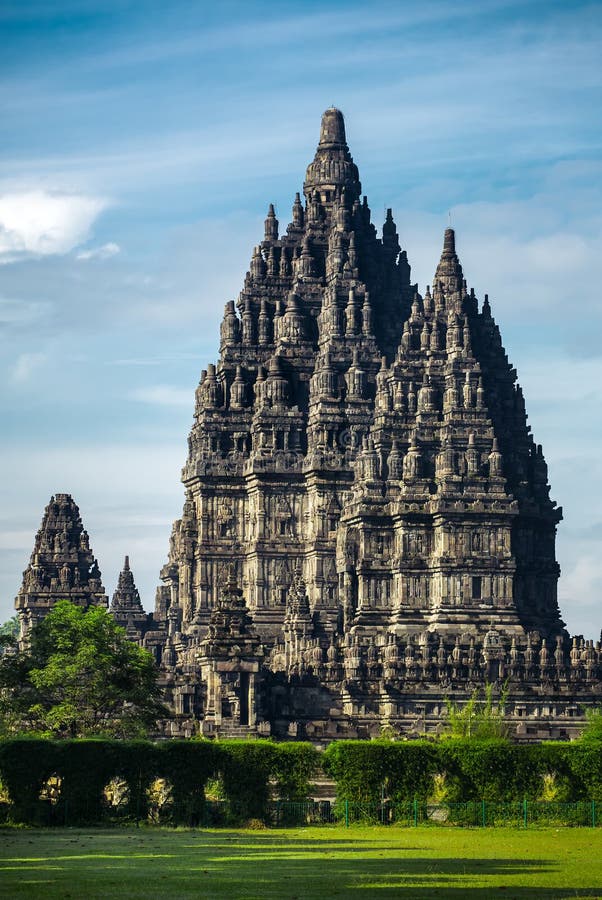 Prambanan-Tempel Nahe Yogyakarta, Java-Insel, Indonesien Stockfoto ...