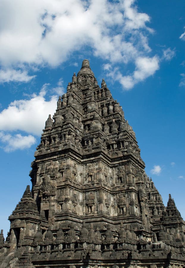 Candi Prambanan - Hindu Temple Compound - Java Stock Image - Image of ...