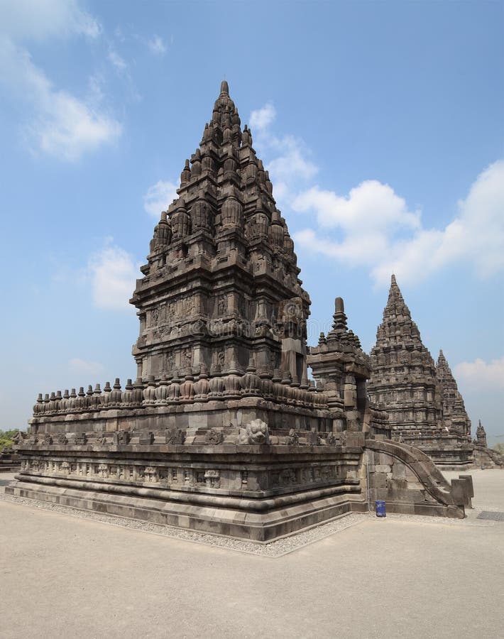 Candi Prambanan, Hindu Temple S , Java, Indonesia Stock Image - Image ...