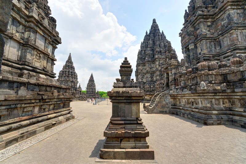 Prambanan Temple in Java Island, Indonesia Editorial Photo - Image of ...