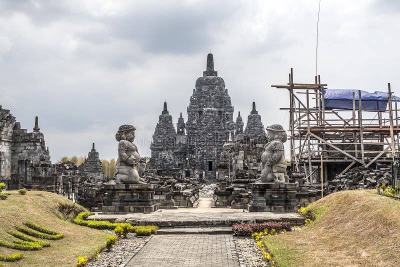The Prambanan Temple, Java, Indonesia Stock Photo - Image of culture ...