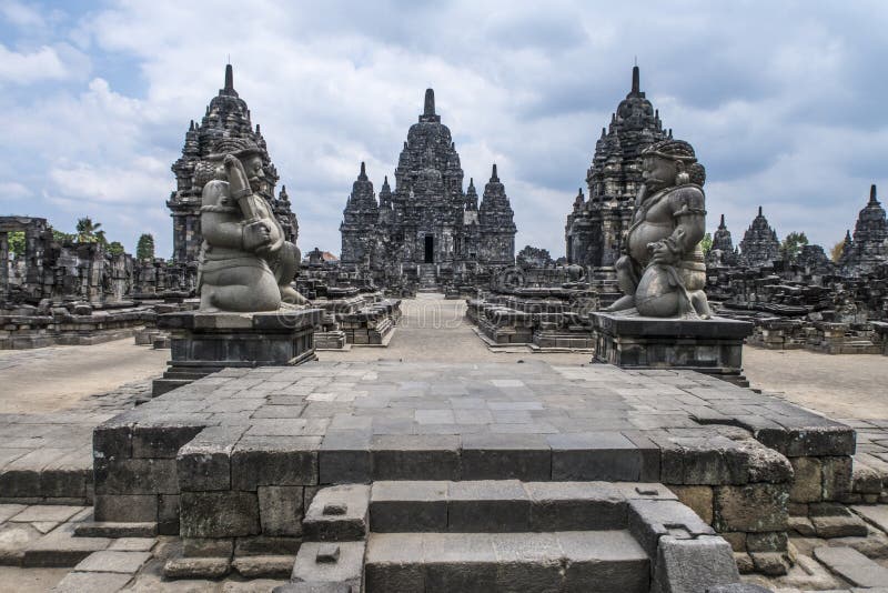 The Prambanan Temple, Java, Indonesia Stock Image - Image of ...