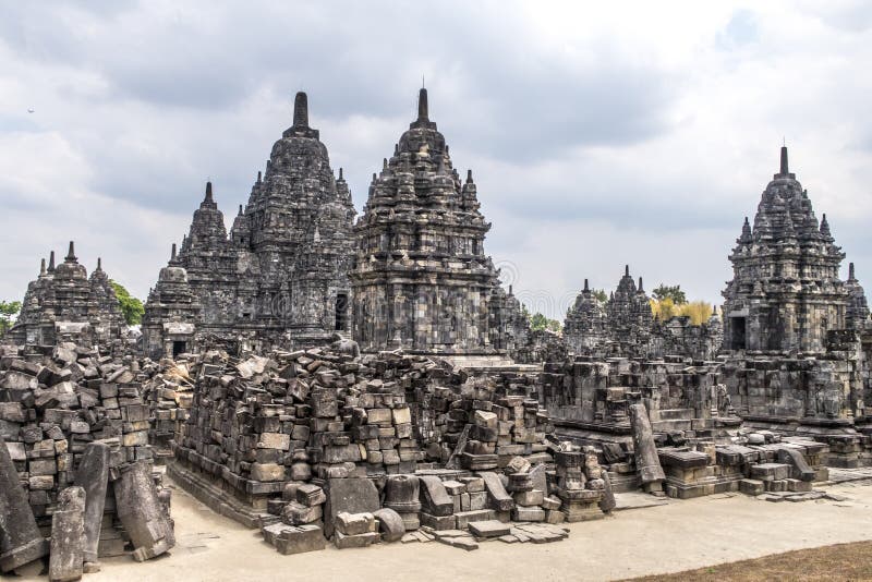 The Prambanan Temple, Java, Indonesia Stock Image - Image of temple ...