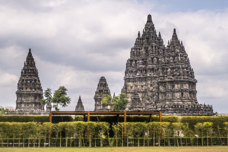 The Prambanan Temple, Java, Indonesia Stock Image - Image of ...