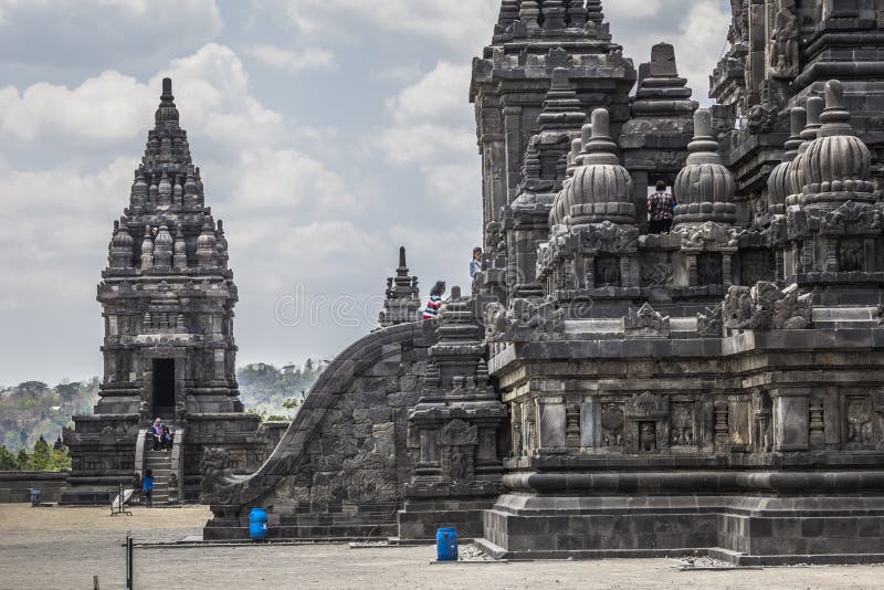 Prambanan Temple Near Yogyakarta on Java Island, Indonesia Editorial ...