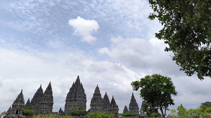 Prambanan Temple is One of the Largest Hindu Temples in Indonesia Stock ...