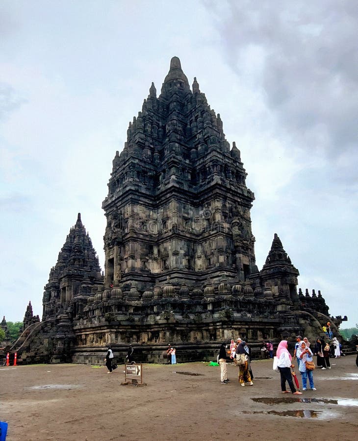 The Prambanan Temple in Yogyakarta Editorial Image - Image of ...