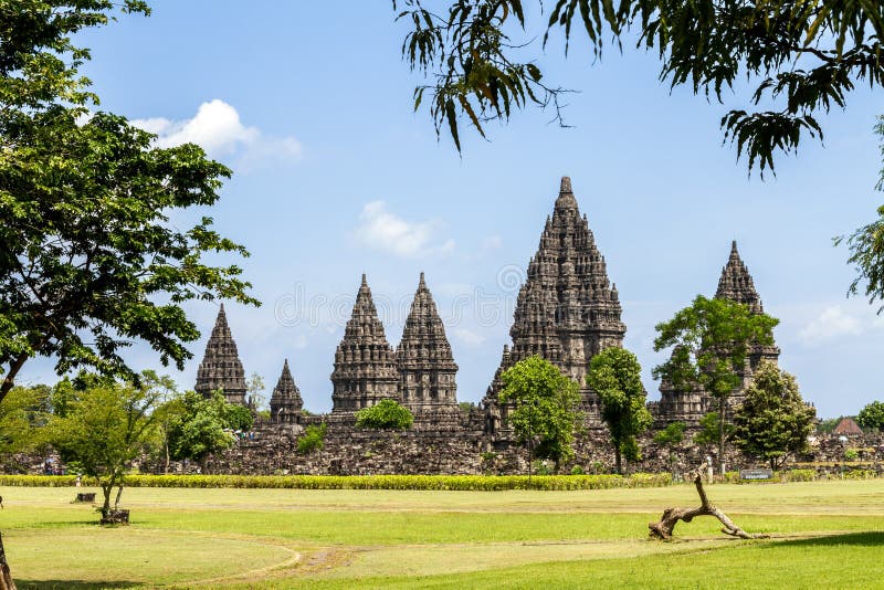 Prambanan Temple, Yogyakarta, Java, Indonesia Stock Image - Image of ...