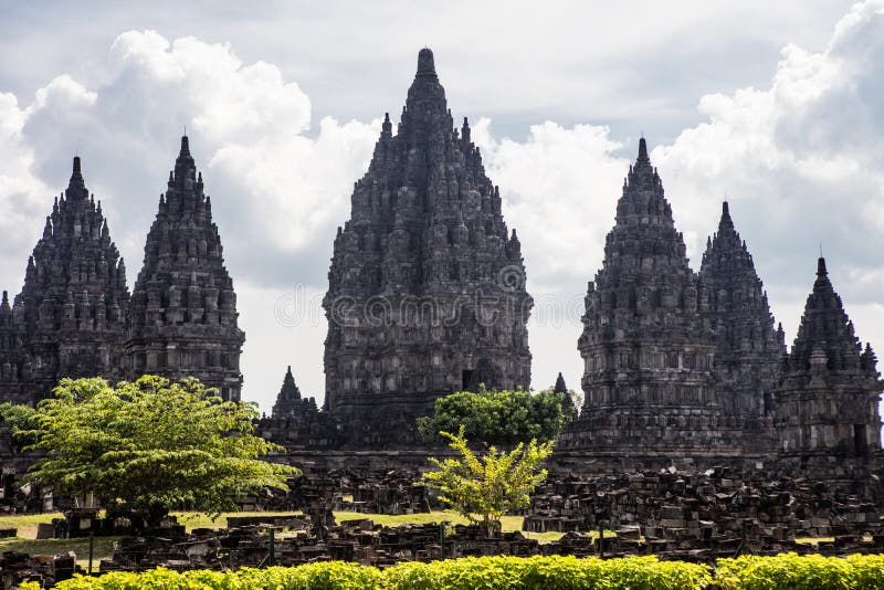 Prambanan Temples stock photo. Image of mystery, ancient - 17325906