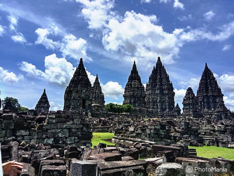 Prambanan Temples stock photo. Image of king, construction - 261841160