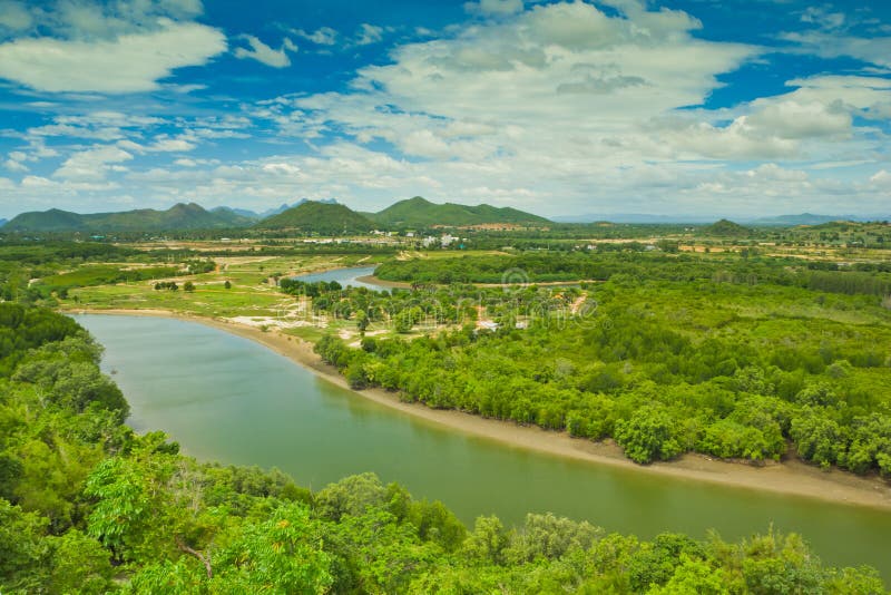 Pranburi river stock photo. Image of ozone, freedom, high - 26167484