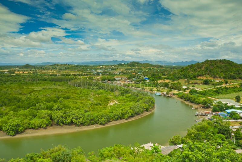 Pranburi river stock photo. Image of ozone, freedom, high - 26167484