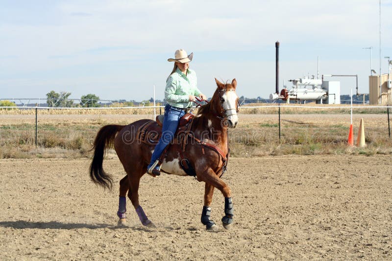 Female Ranch Hand stock image. Image of west, vintage - 21938883