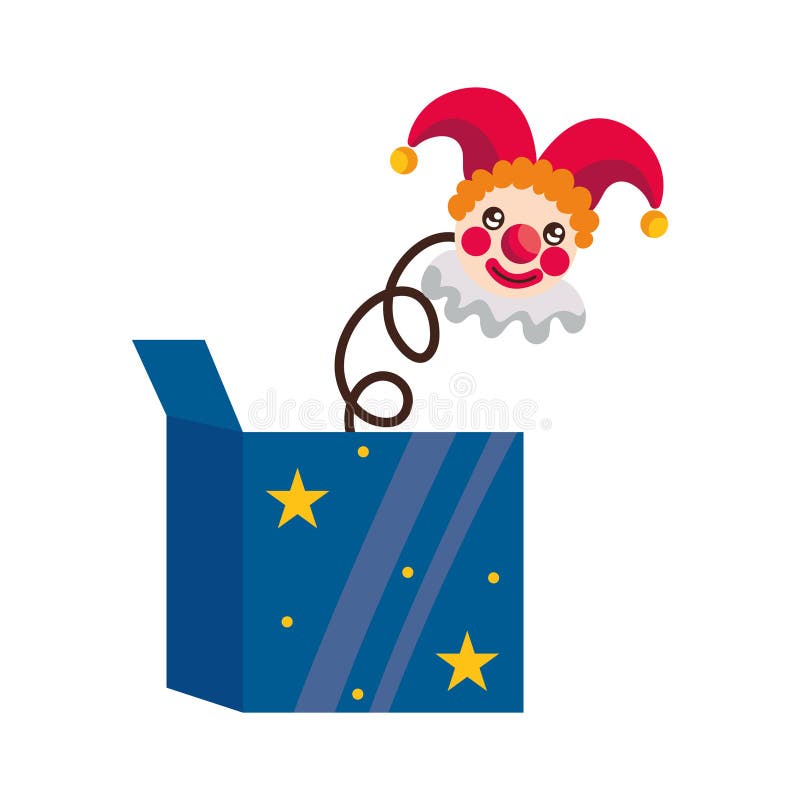 Prank box fools day stock vector. Illustration of comedy - 295770025