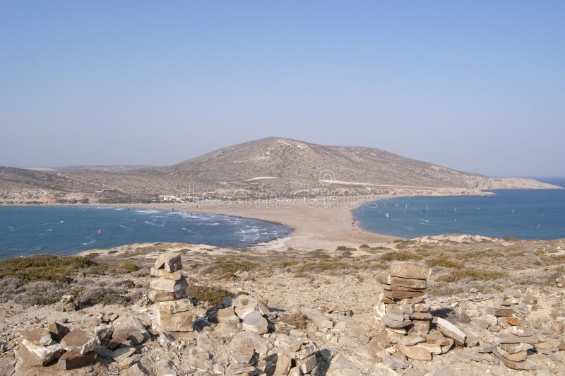 Prasonisi, Rhodes, Greece stock photo. Image of aegean - 146571852