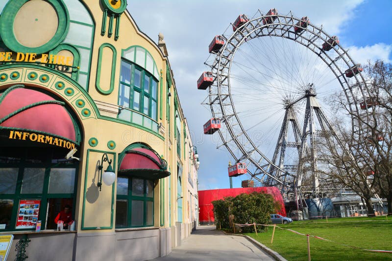 Prater Viena foto de archivo. Imagen de disfrute, europa - 5131874