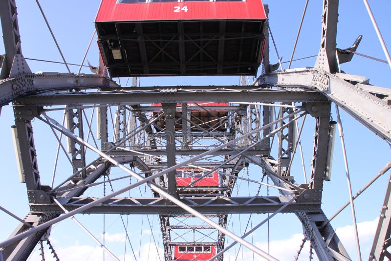 Prater wheel stock image. Image of giant, capital, landmark - 16369805