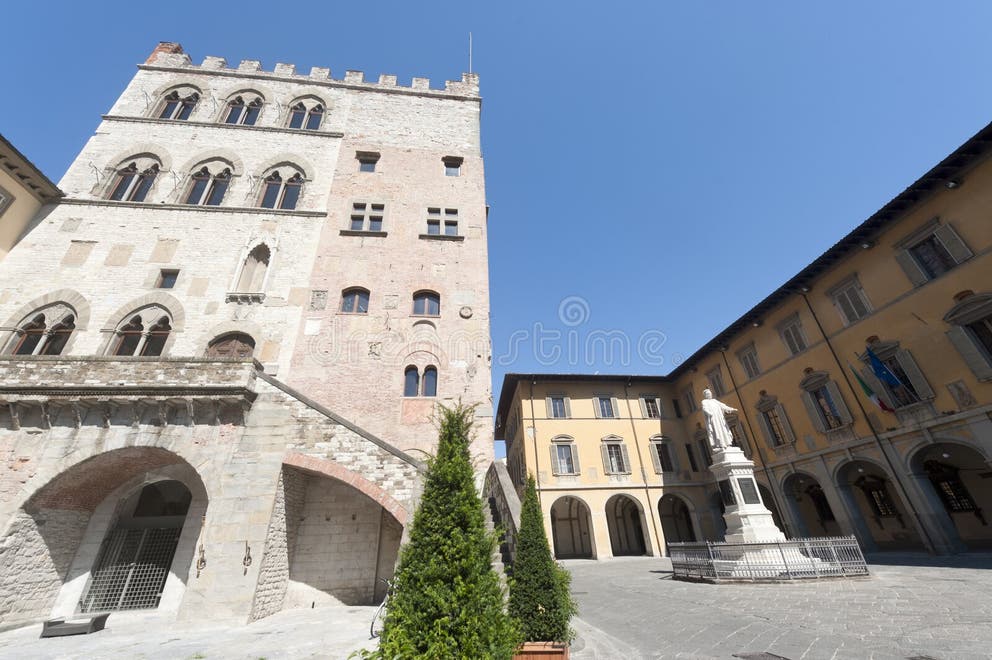 Prato (Tuscany), Historic Square Stock Photo - Image of historic ...