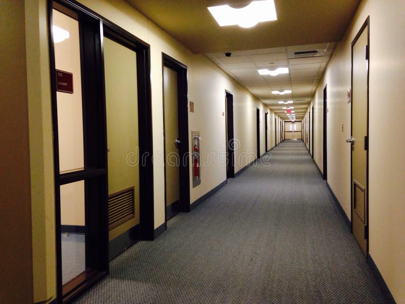 Pratt Hall Corridor at Indiana University of Pennsylvania Stock Photo ...