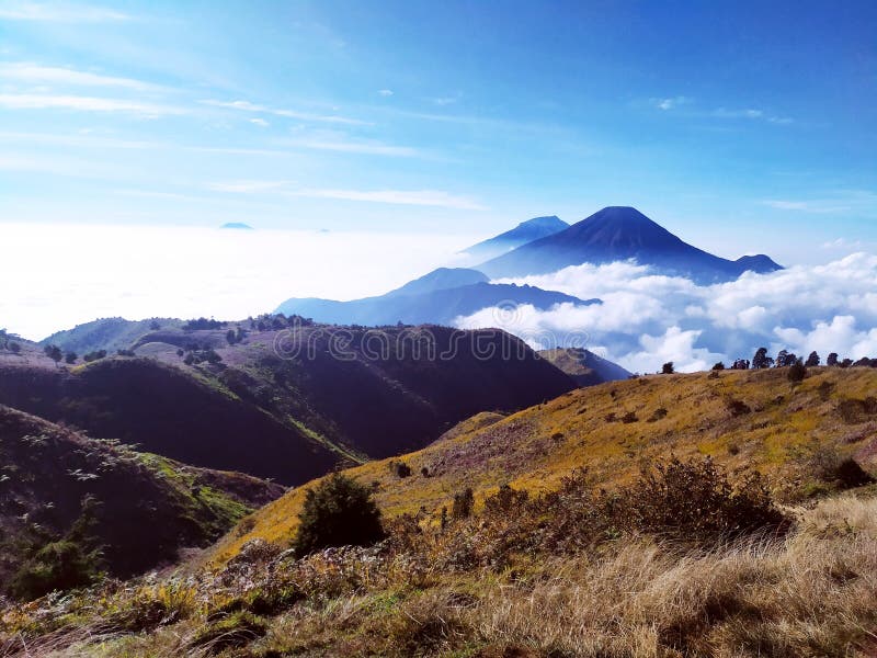 Prau Mountain stock photo. Image of beautiful, mount - 201551252