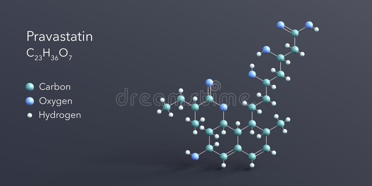 Pravastatin Molecule Stock Illustrations – 18 Pravastatin Molecule ...
