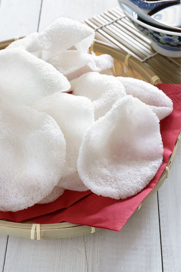 Prawn crackers stock image. Image of krabbenchips, oriental - 37677775