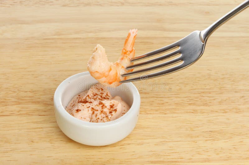 Prawn and fork stock photo. Image of fauna, animal, tasty - 1550992