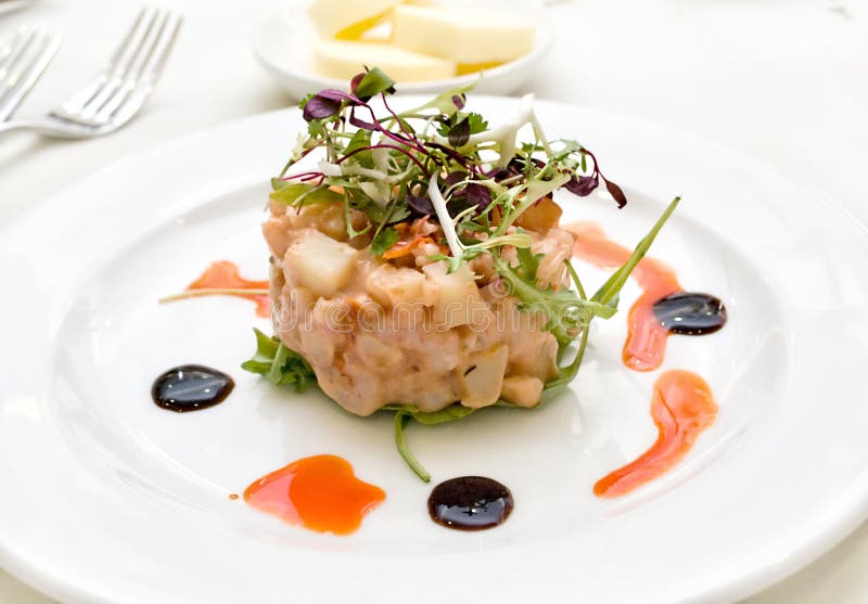 Prawn Starter stock image. Image of plate, shrimp, starter - 16556677