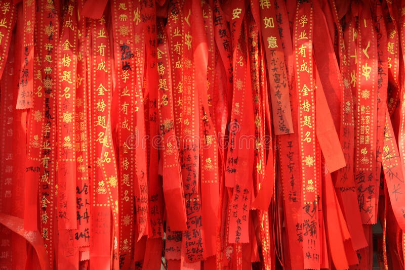 Prayer ribbons stock image. Image of outdoor, spirituality - 31778191