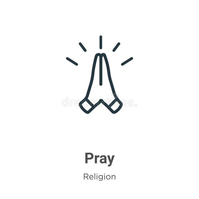 Hand Gesture Pray Stock Illustrations – 3,094 Hand Gesture Pray Stock ...