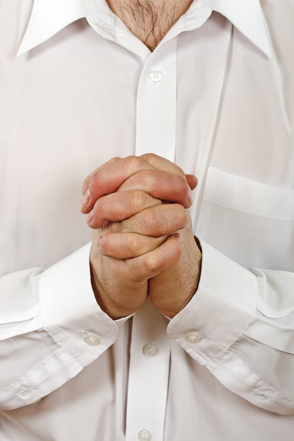 Pray person stock photo. Image of think, religion, enjoy - 8966082