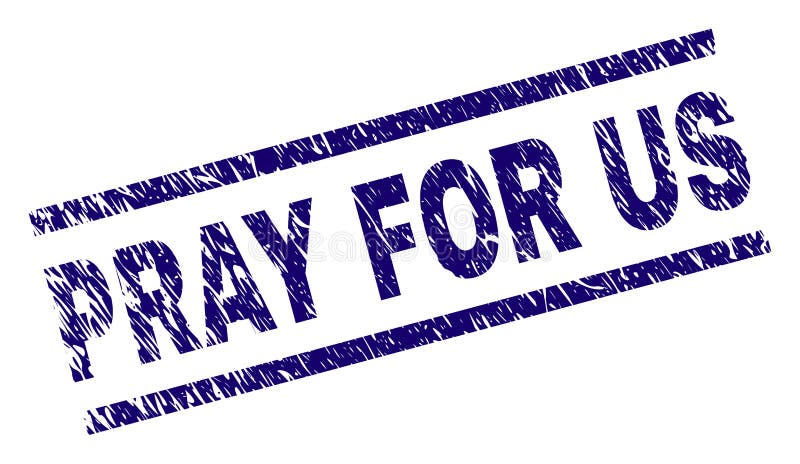 Scratched Textured PRAY for US Stamp Seal Stock Vector - Illustration ...